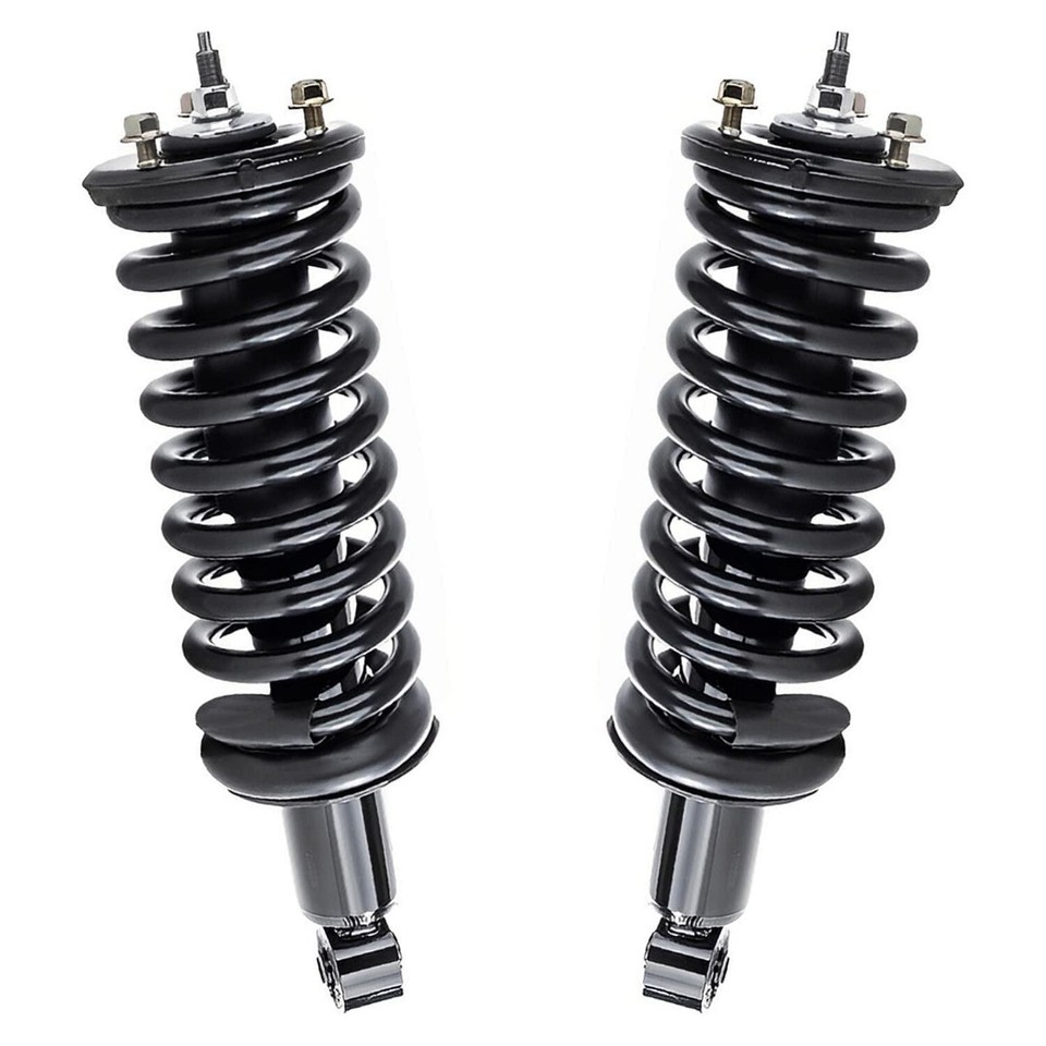 4WD Front Struts & Spring Sway Bars Tie Rods Boots for 2005-2019 Nissan ...