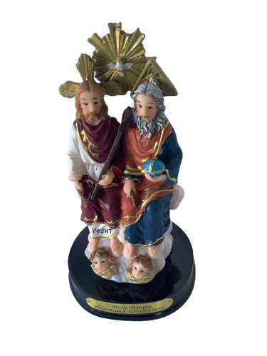 Santisima Trinidad 5” Tall Holy Trinity P05HT Resin Statue New | eBay