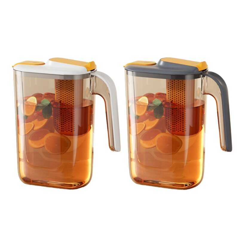 Juice Container Water Kettle with Filter Cold Kettles Beverage ...