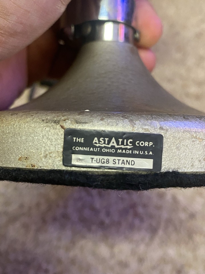 Vintage Astatic Microphone Chrome Radio 4 Pin CB Transceiver Mic | eBay