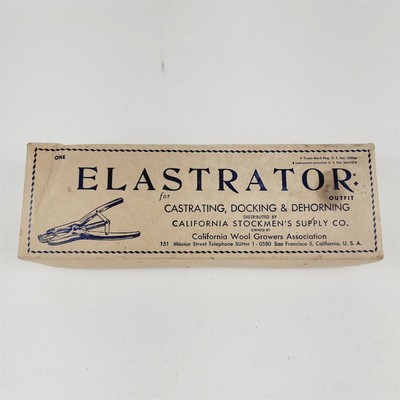 Animal Health & Veterinary - Vintage Elastrator