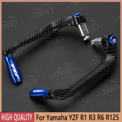 For Yamaha YZF R1 R3 R6 Handlebar Bar End Brake Clutch Levers Guard ...