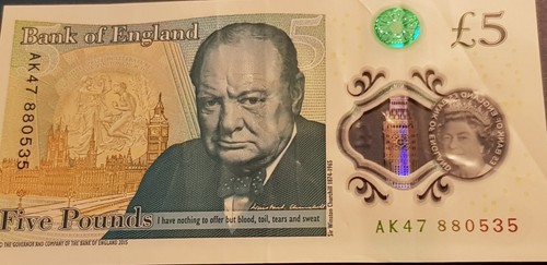 Rare 5 pound note AK47 in mint condition | eBay UK