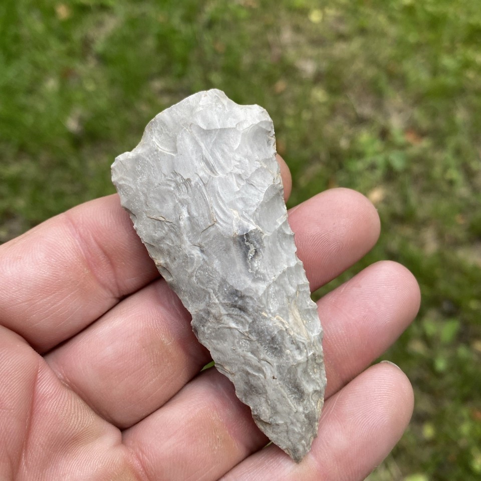 MLC 349 3” Archaic Snap Base Arrowhead Old Tn - Ky - Il Artifact | eBay