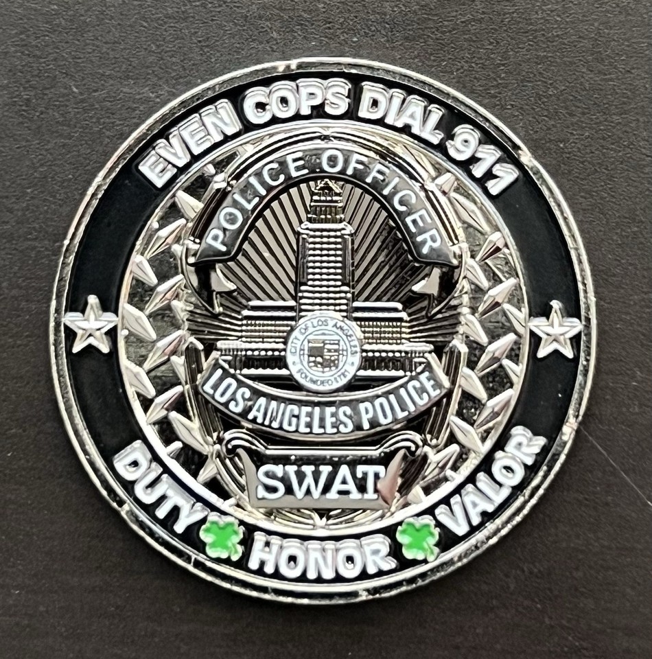 LAPD SWAT Special Weapons and Tactics Challenge Coin | eBay