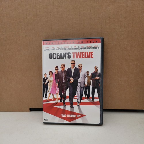Oceans Twelve (2004) (DVD, 2005) George Clooney Brad Pitt Julia Roberts ...