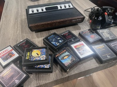 Sears Tele-Games Atari 2600 With 15 Games And 4 Paddles | eBay