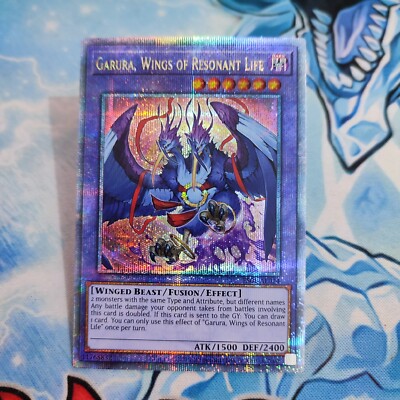 Yugioh Asian English Garura, Wings Of Resonant Life ES01-AE024 QCSE ...
