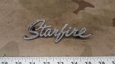 Vintage 1960's Oldsmobile Starfire Emblem Metal Script OEM | eBay