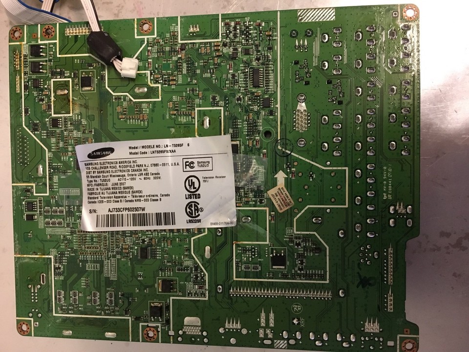Samsung LN-T5265F Main Board BN94-01199F / BN41-00843A [B342] | eBay