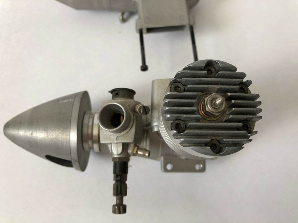 OS Max SF 46 RC Engine with Aluminum Spinner and Muffler, Excellent ...