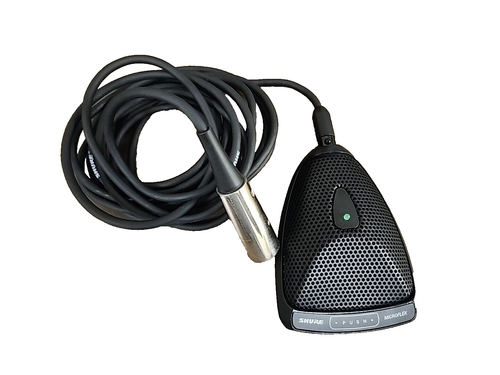 Shure MX393/C Microflex Cardioid Condenser Boundary Microphone W/ Cord ...