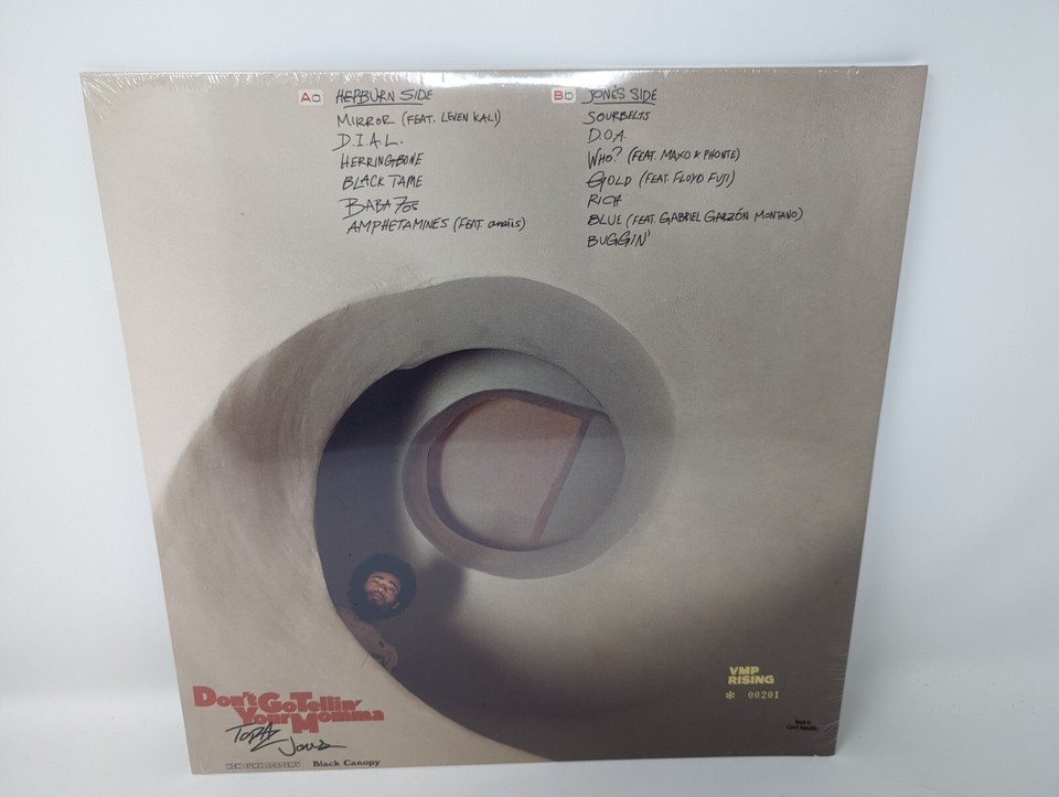 Topaz Jones Don't Go Tellin' Your Mama Vinyl, Me Please Cream White ...