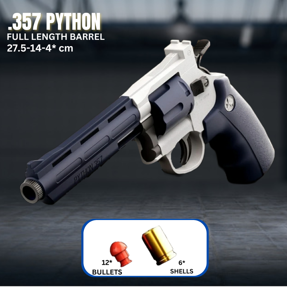.357 Double-Action Soft Bullet Revolver Toy Gun w/Shell Ejection | eBay