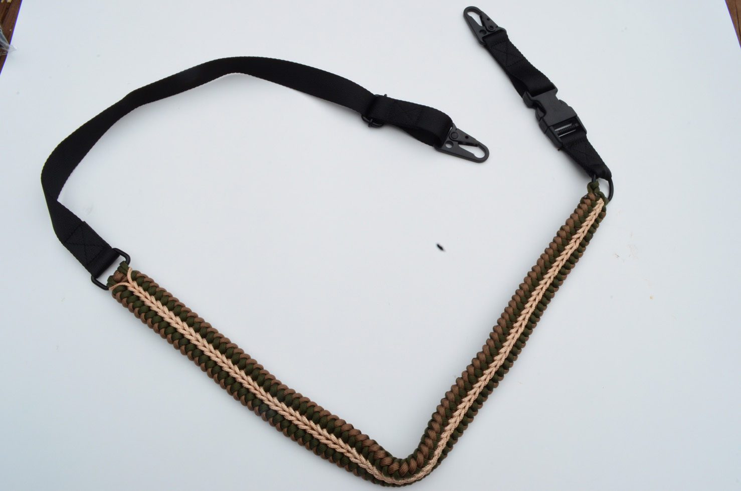 550 Paracord Gun Rifle Bow Shotgun Sling Adjustable Micro Cord ...