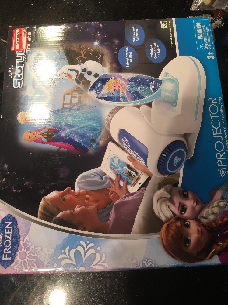 Disney Frozen Storytime Theater Projector Wireless Includes 1 Story ...