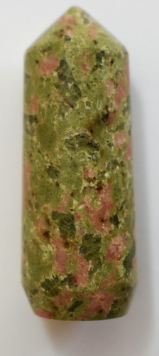 Unakite Tower Natural Green Pink North Carolina USA Olivine Crystals ...