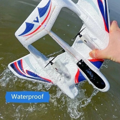 US 2CH Sea&Air RC Airplane Waterproof EPP Remote Control Fixed Wing ...
