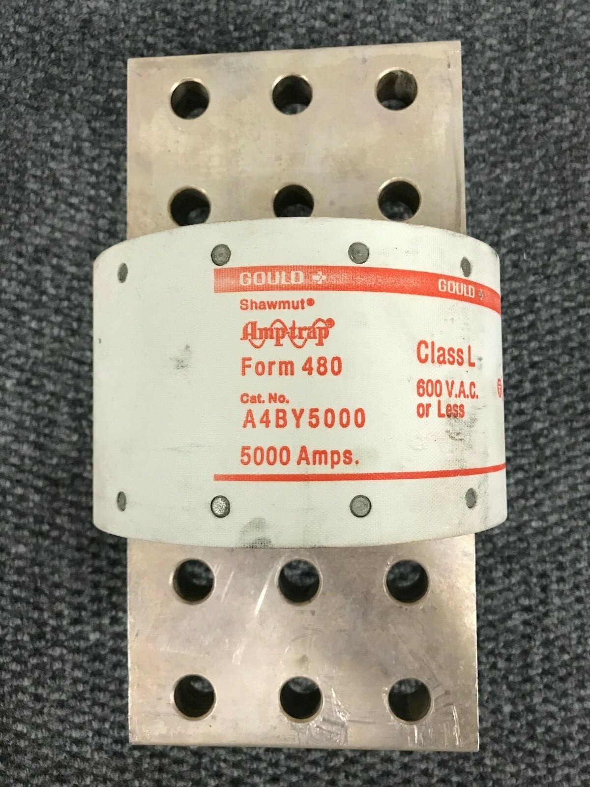 ABY5000 FUSE GOULD SHAWMUT 5000 AMP FORM 480 600 VAC OR LESS SHIPS 24/7 ...