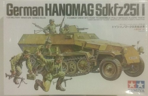 Tamiya 35020, 1/35 scale German Hanomag Sdkfz.251/1 Halftrack | eBay