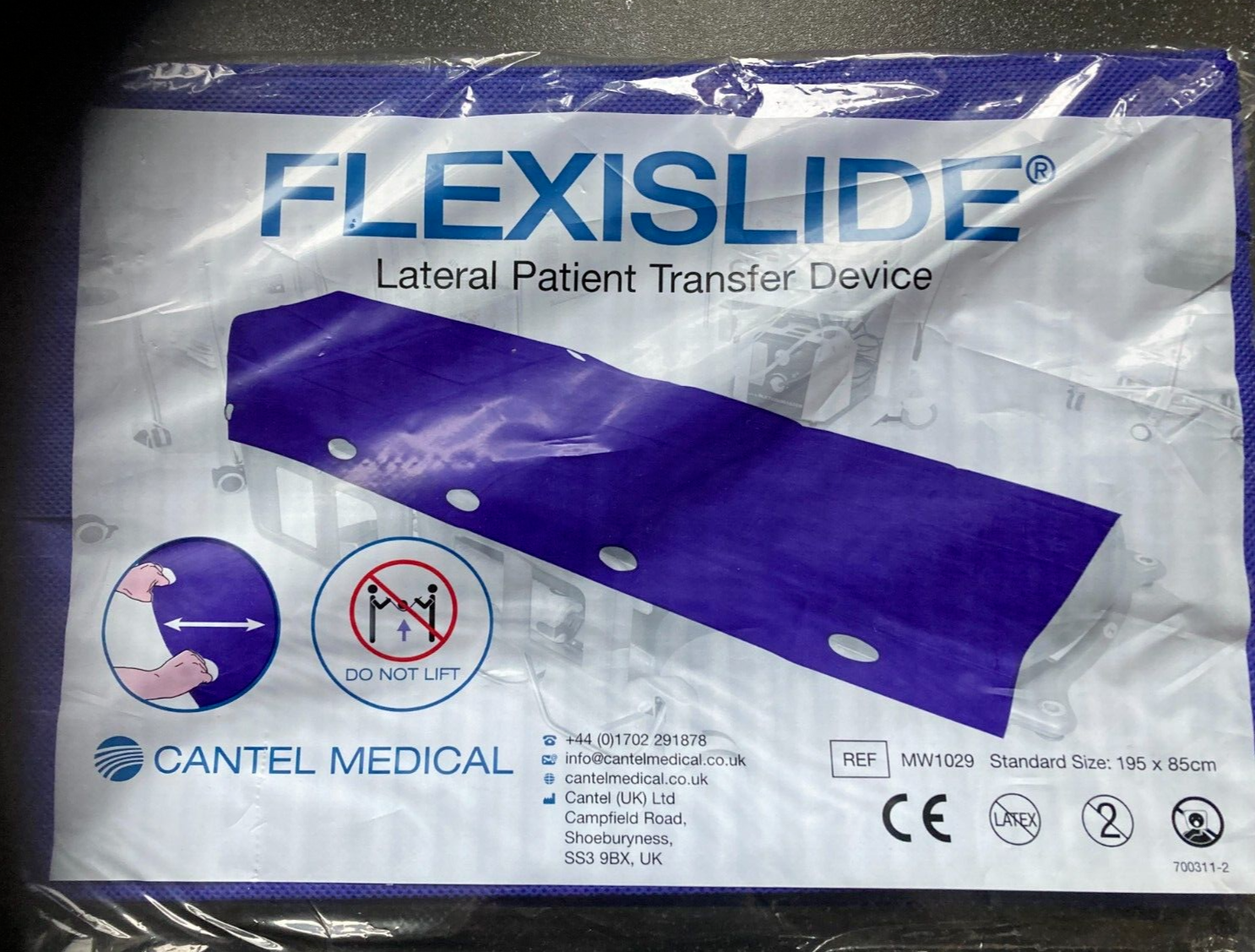 Flexislide Slide Sheet Lateral Transfer Bed Aid Mobility Patients 195 x ...