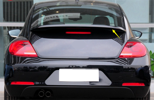 ABS Glossy Black Rear Spoiler Wing For Volkswagen VW Beetle Hatchback ...