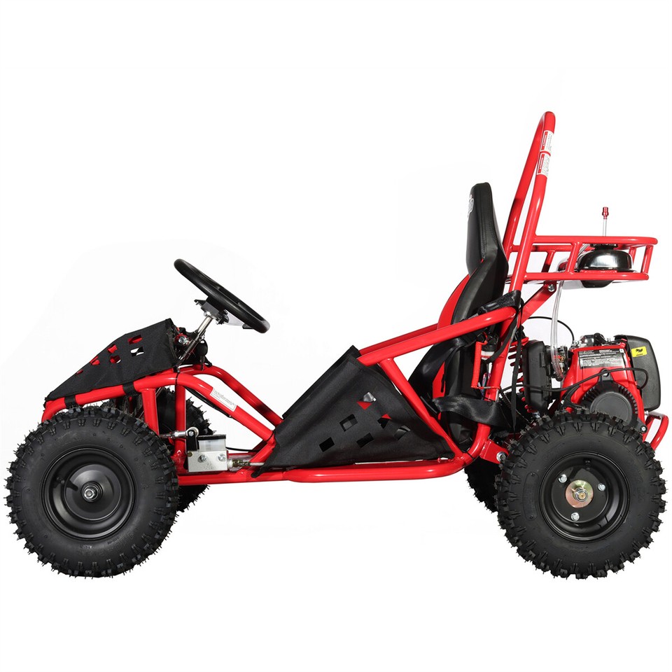 X-PRO Rover 50 Go Kart 4 Stroke Gas Powered Off Road Go Karts for Kids ...