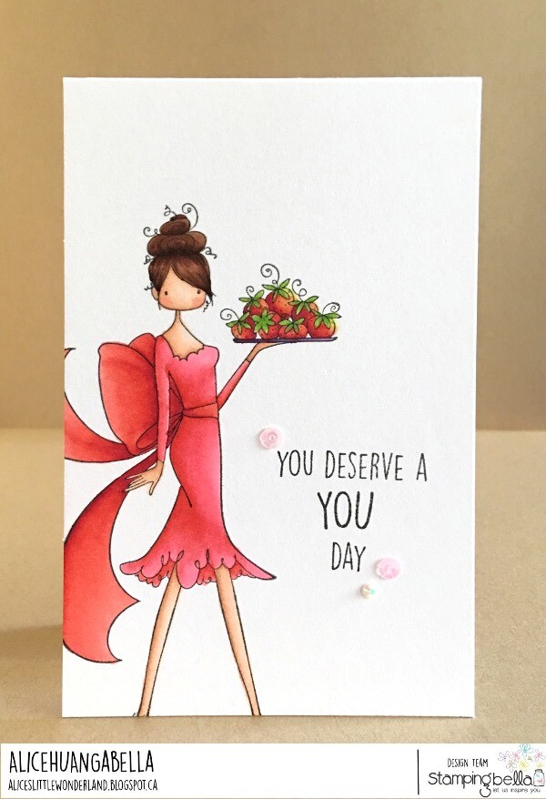 UPTOWN GIRL LOVES-Stamping Bella Cling Rubber Stamp-Stamping Craft ...