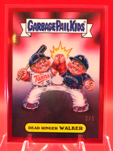 2025 Bowman Chrome WALKER JENKINS "Dead Ringer Walker" Garbage Pail ...