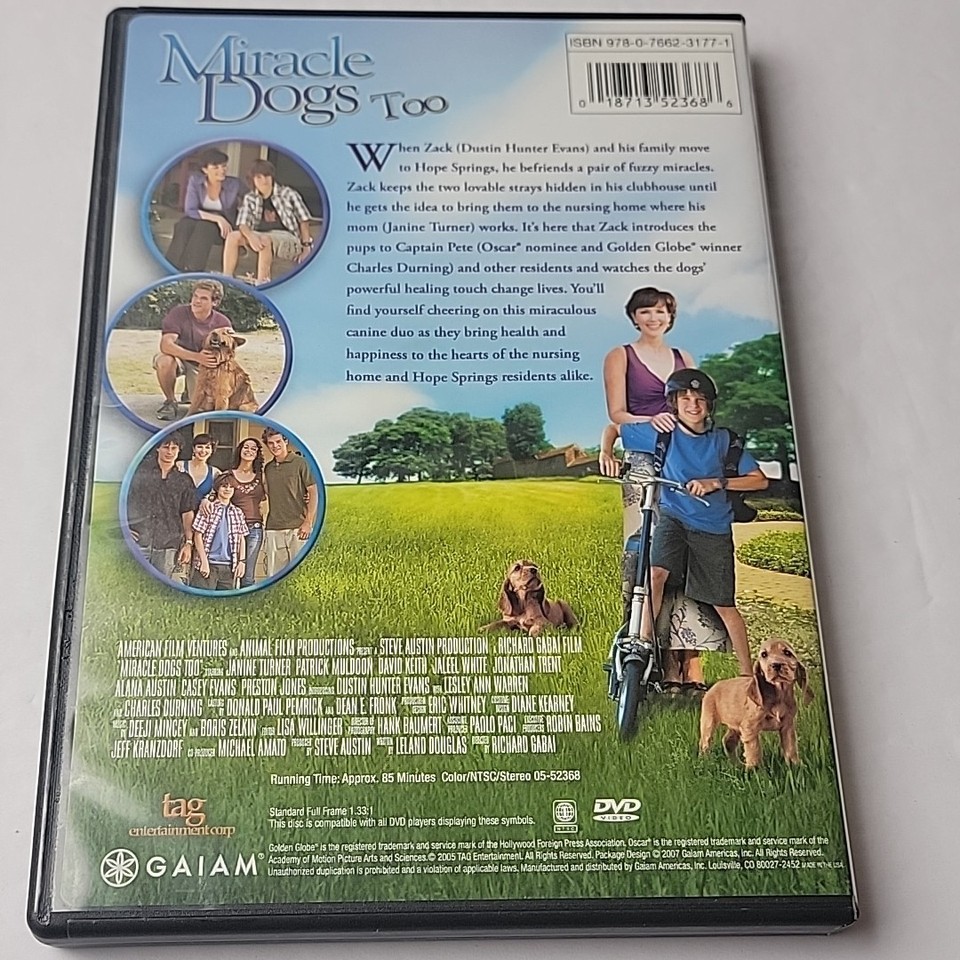 Miracle Dogs too DVD *BUY 2 GET 3 FREE* | eBay