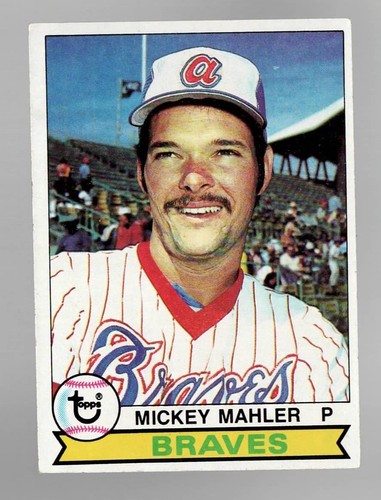 1979 Topps Mickey Mahler Atlanta Braves #331 Excellent | eBay