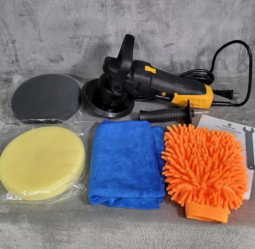 NEW Buffer Polisher 6 Inch Dual Action Polisher w/ Variable Speed Pro ...