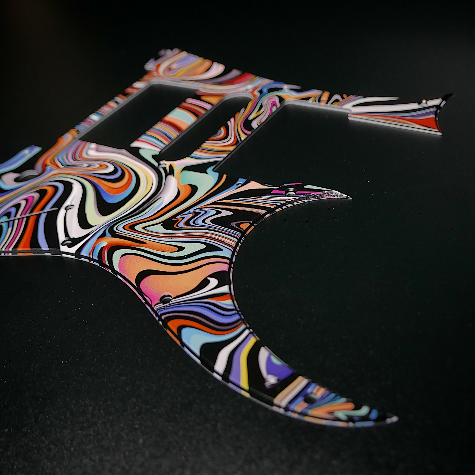 Ibanez Jem Series Pickguard • Marble #11 • Custom Pickguard • Graphic ...