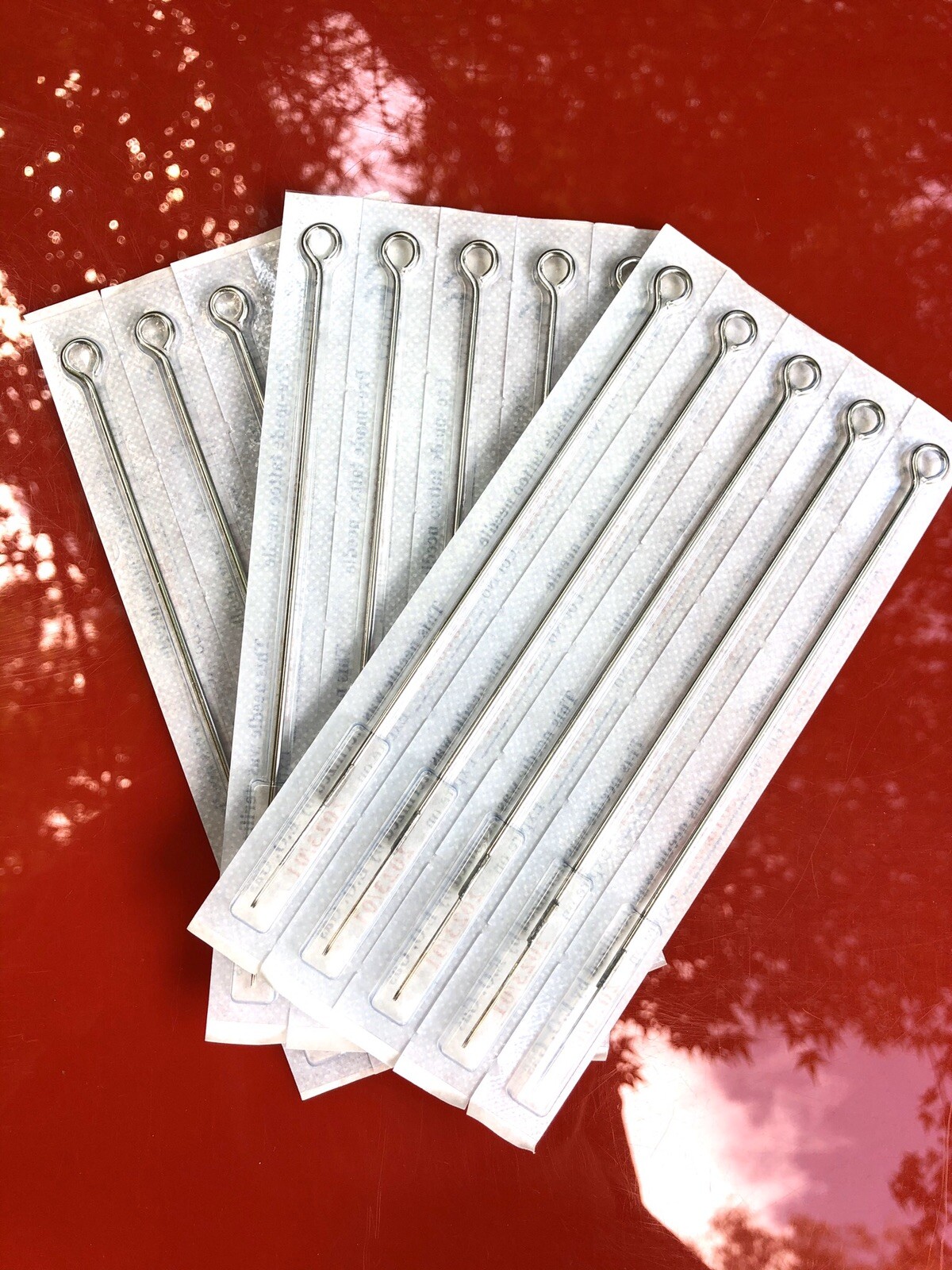 15 x TATTOO NEEDLES ROUND SHADERS 3 5 7 9 11 RS SHADER SHADING CHOOSE ...