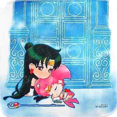 Towel Character Sailor Pluto Chibi Moon Art Hand Kyun Illustrations ...
