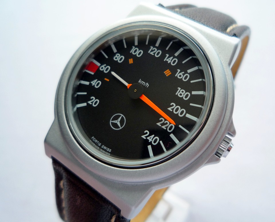 Mercedes Benz Fortis Sport Retro Car Speedometer Accessory Swiss Made ...