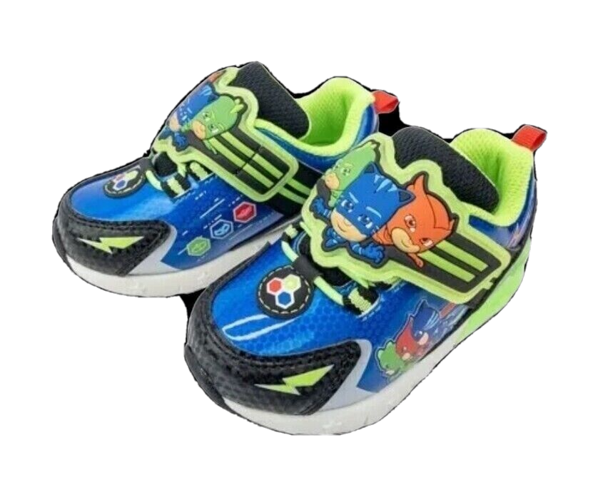 PJ Masks Toddler Boys Size 7 License Light Up Athletic Sneaker, color ...