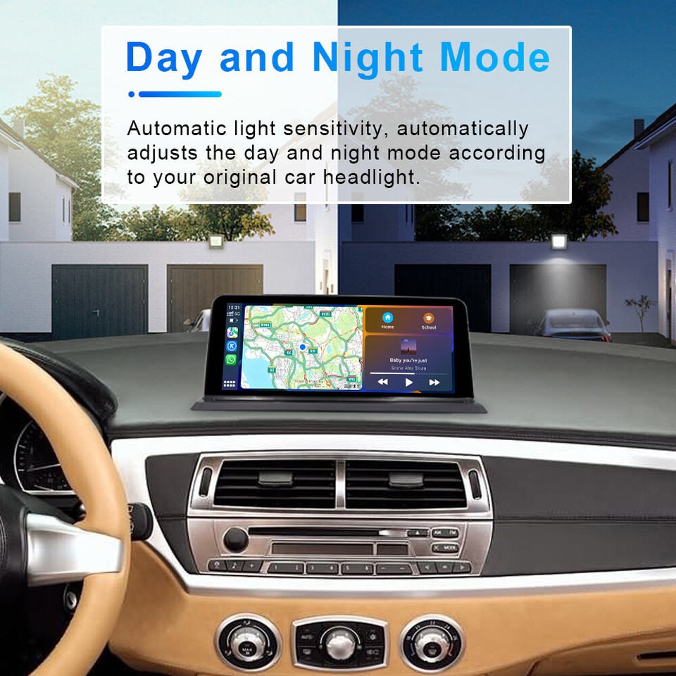 Car Linux Screen Carplay 10.25'' Radio Stereo Navi Fit For BMW Z4 E85 ...