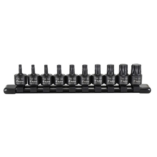 S2 Alloy Fastener Drive Bit Set Lifetime Warranty 10 Sizes Low Profile ...