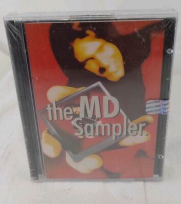 THE MD SAMPLER. MINIDISC Mini Disc Rare Sealed With Rose Records Coupon ...