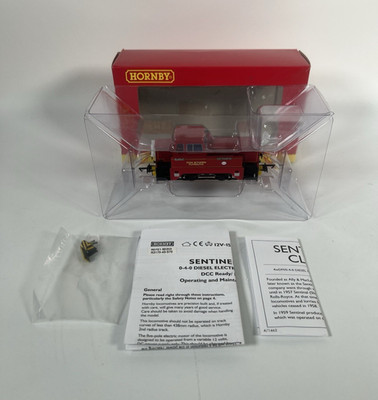 Hornby R3179 Esso 4wDM Shunter Sentinel Loco Cattlewater DCC Ready OO ...
