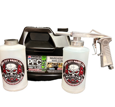 PFC Black Standard Economy Undercoating Gun Kit (2 W Quart Bottles) | eBay