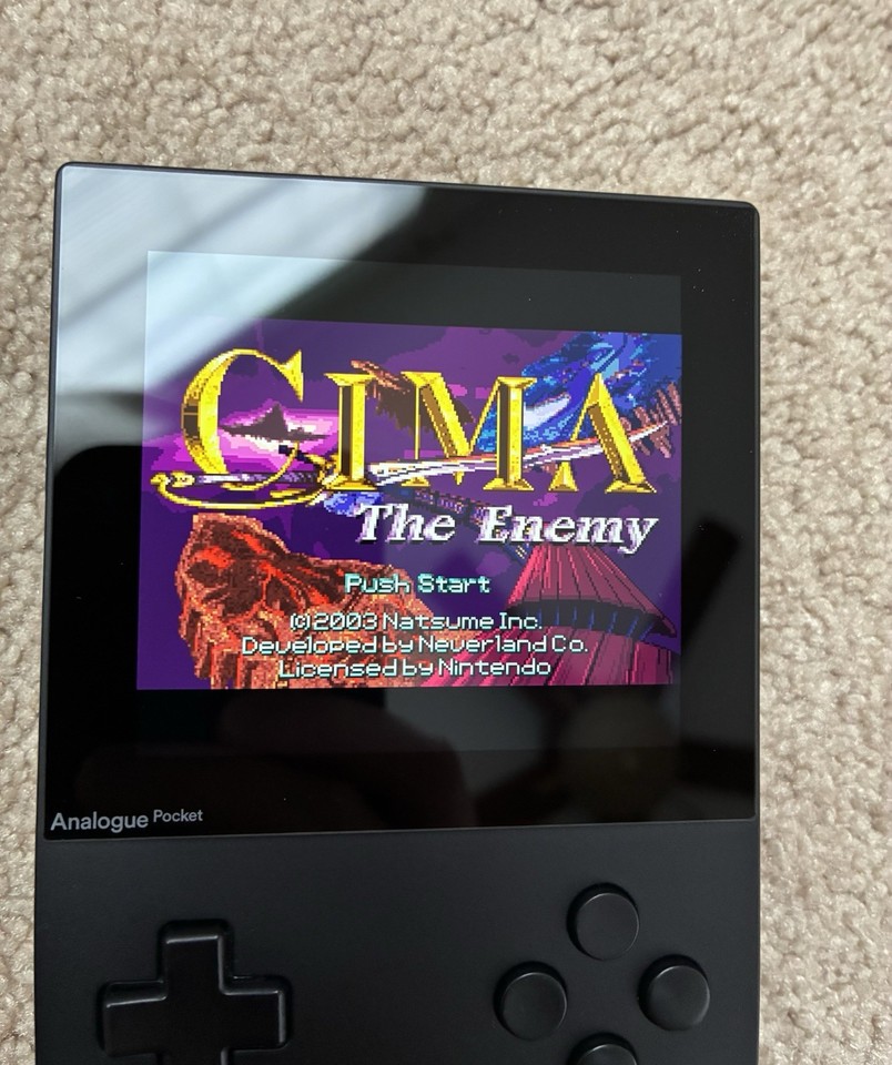 CIMA: The Enemy (Nintendo GameBoy Advance, 2003) GBA Authentic And ...