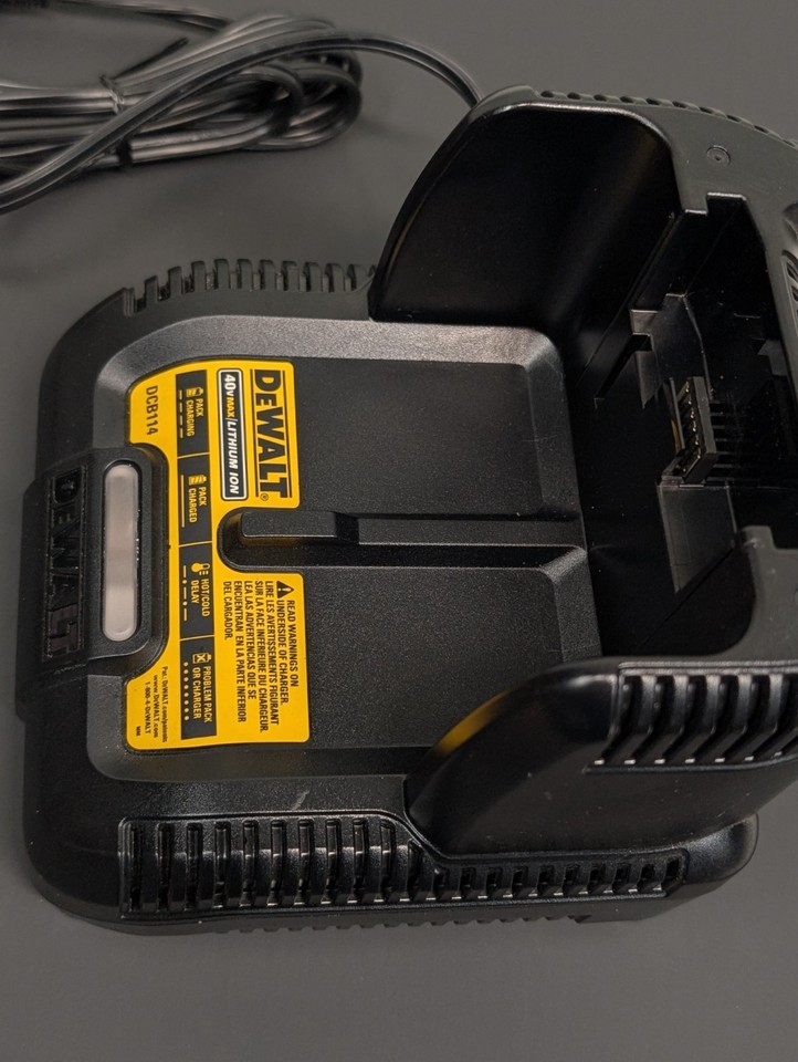 Dewalt DCB114 40v Max Li-Ion Battery Charger Tested great working ...