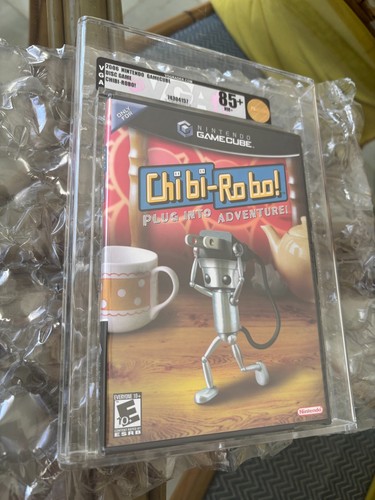 Chibi-Robo Chibi Robo Nintendo Gamecube NTSC USA Rare VGA 85+ Gold not ...