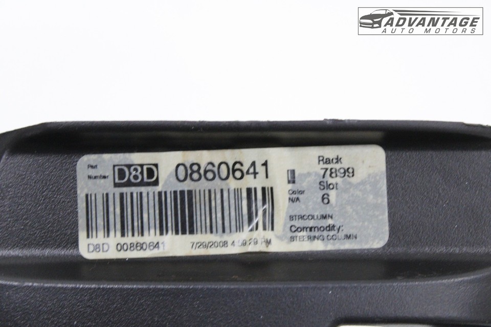 2006-2010 HUMMER H3 STEERING COLUMN SHROUD LOWER COVER TRIM PANEL BLACK ...