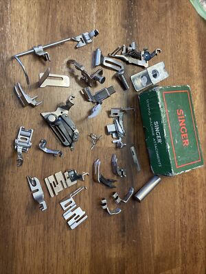 Vintage Singer Presser Foot And Assorted Parts Lot, Simanco, And ...