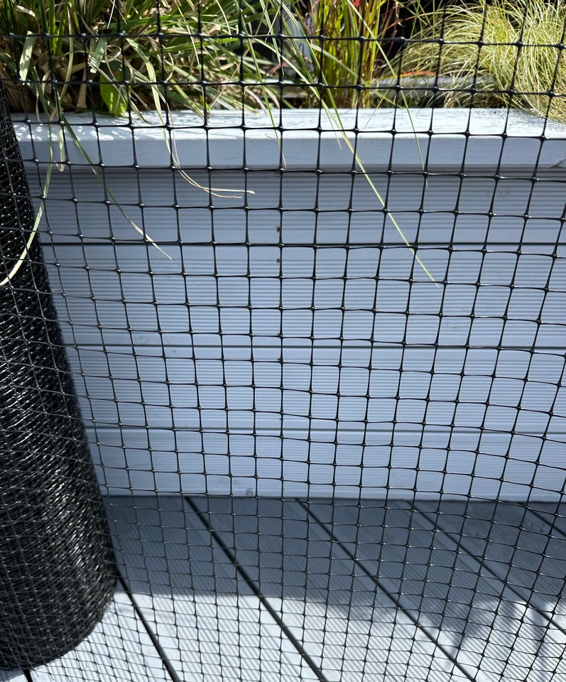 1M x 5M Strong, light Fruit Vegetable Netting Plastic Mesh Garden ...