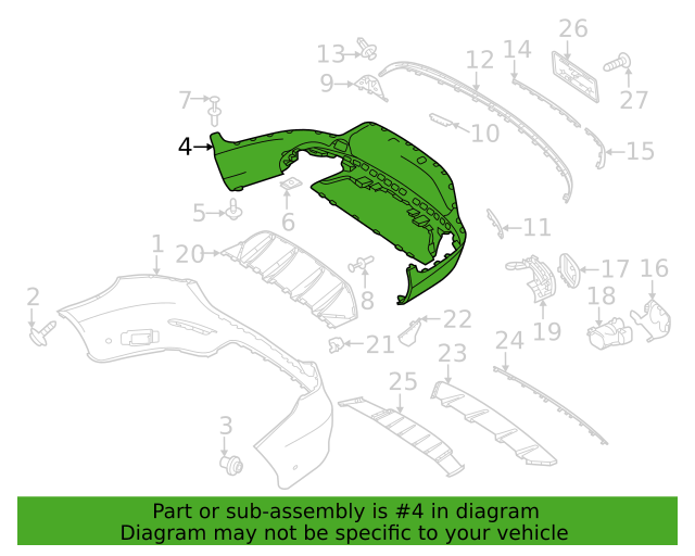 Mercedes Benz Genuine GLC 43 AMG GLC 63 AMG S 2020 Cover Assembly OE ...