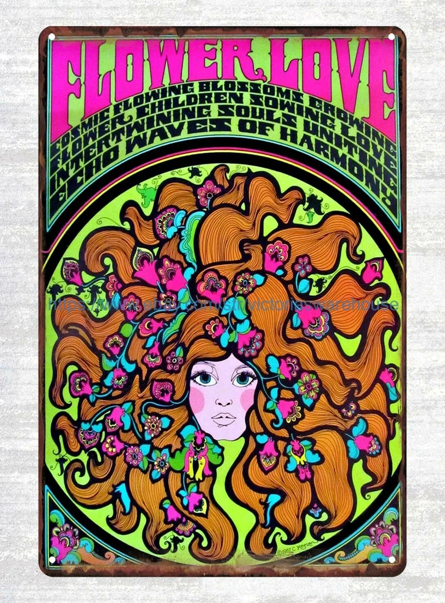 Psychedelic Flower Art